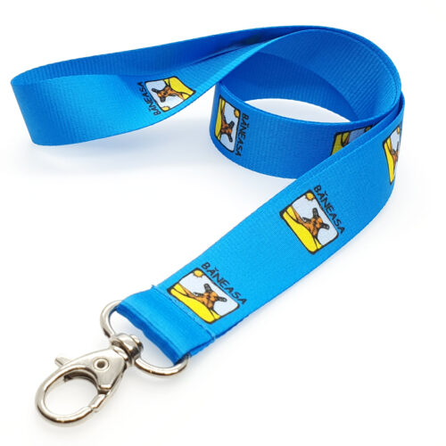 Lanyard pentru ecuson, personalizat prin sublimare