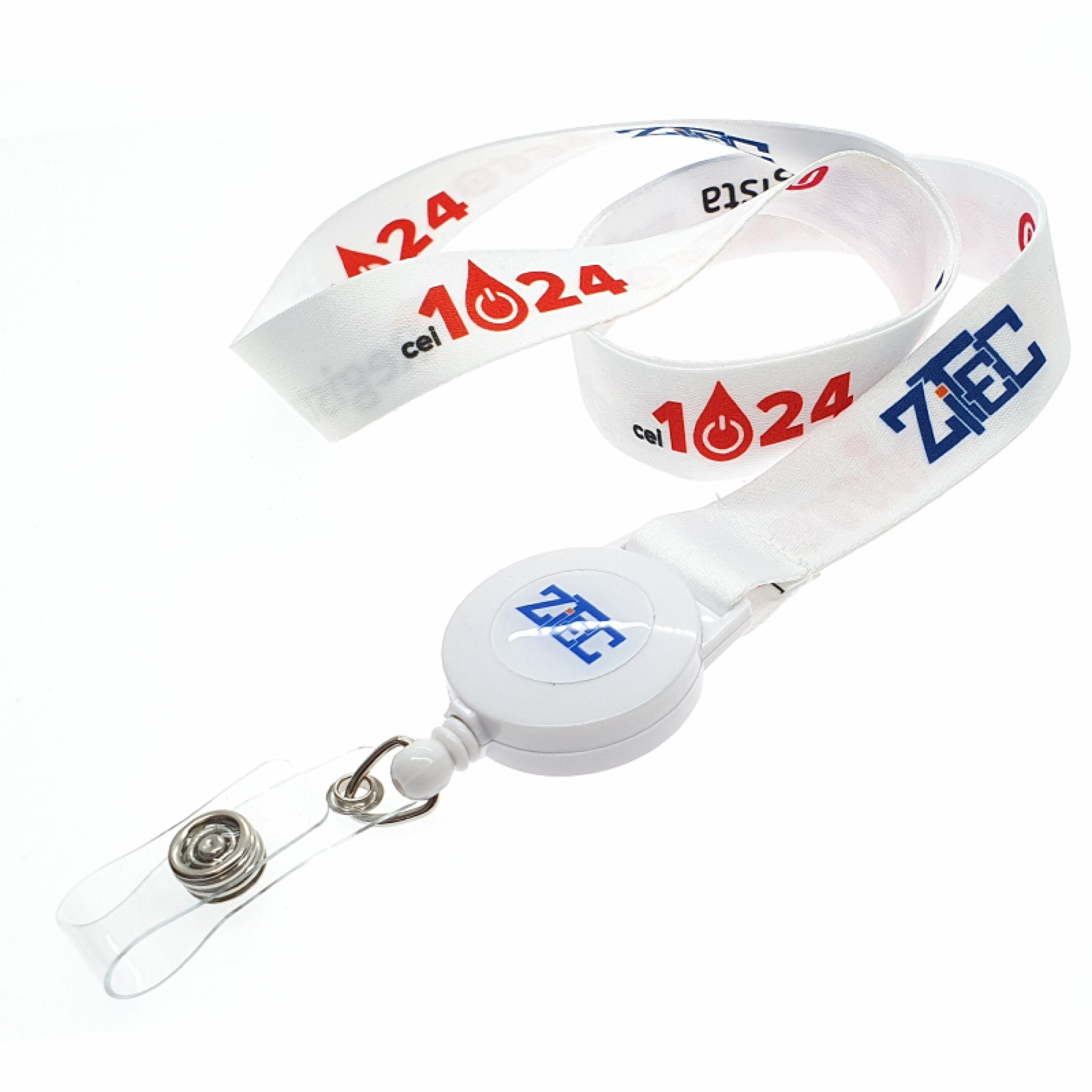 LANYARD CU SISTEM RETRACTABIL, PERSONALIZAT PRIN SUBLIMARE – lanyards.ro